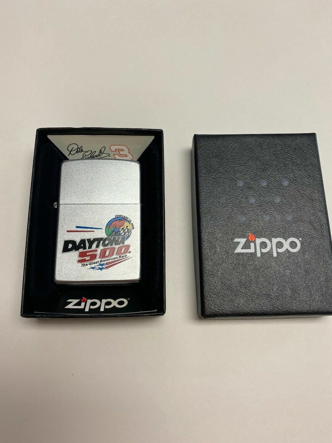 Rare Retired Daytona 500 Nascar Zippo Lighter - Etsy