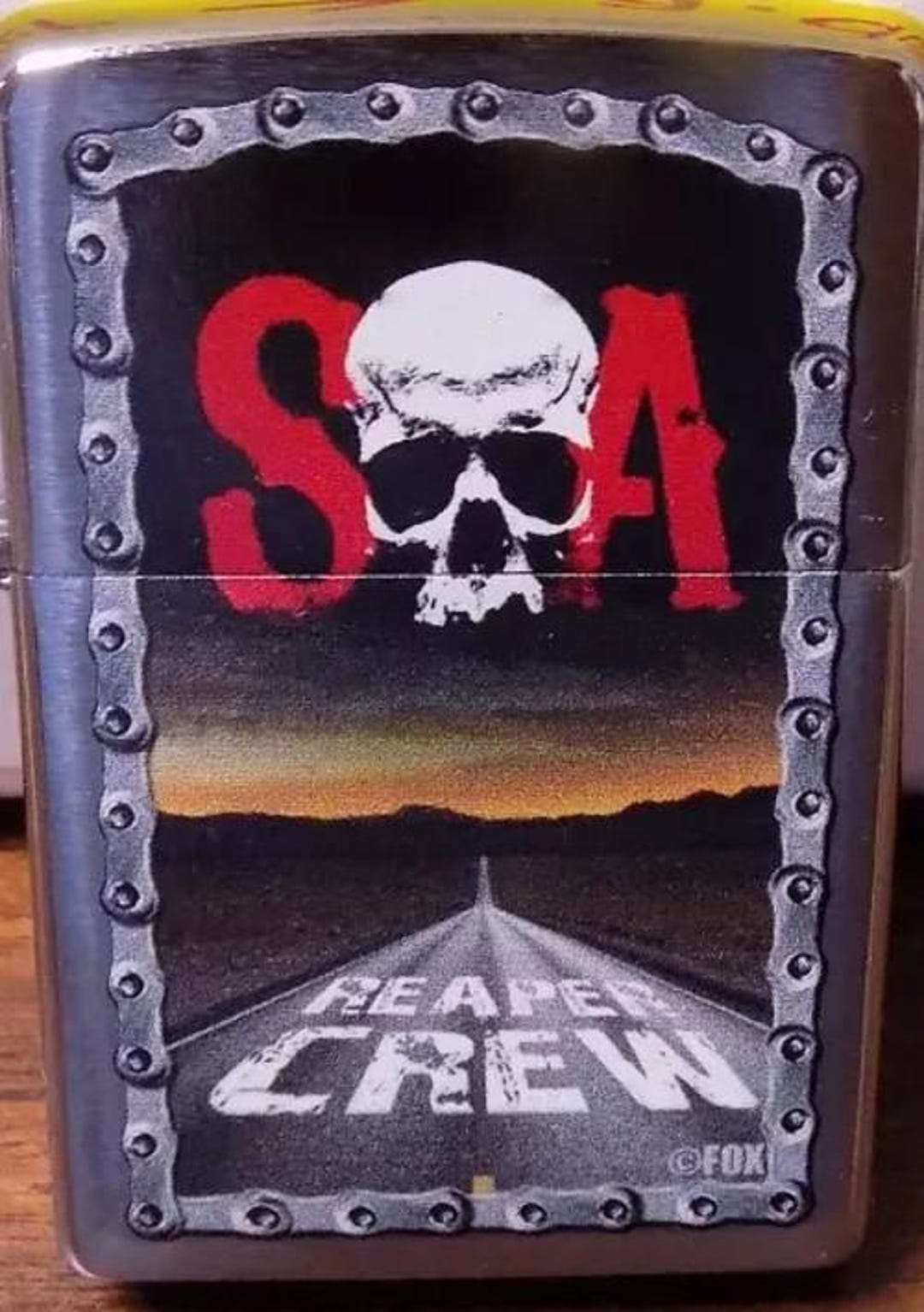 Rare Limited Edition Sons of Anarchy Reaper Crew Chain Zippo Lighter - Etsy