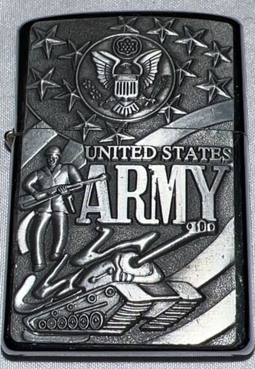 Sharp Retired U.S. Army Emblem Zippo Lighter - Etsy