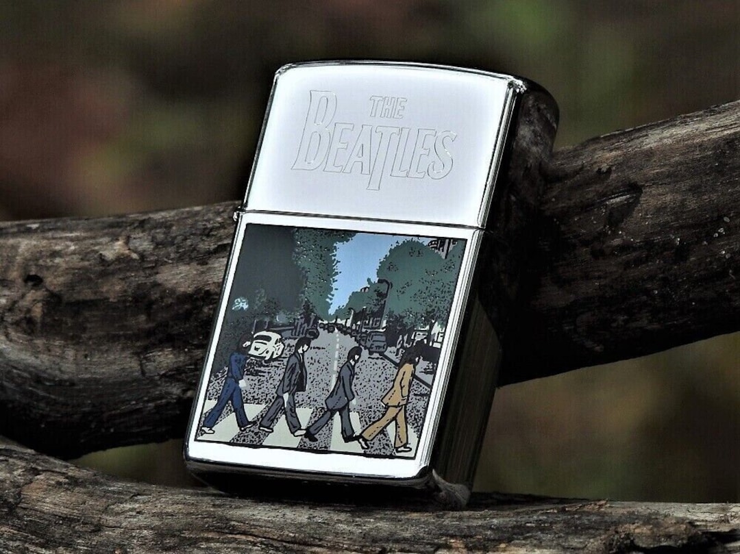 Rare Retired Beatles Abbey Road Zippo Lighter - Etsy