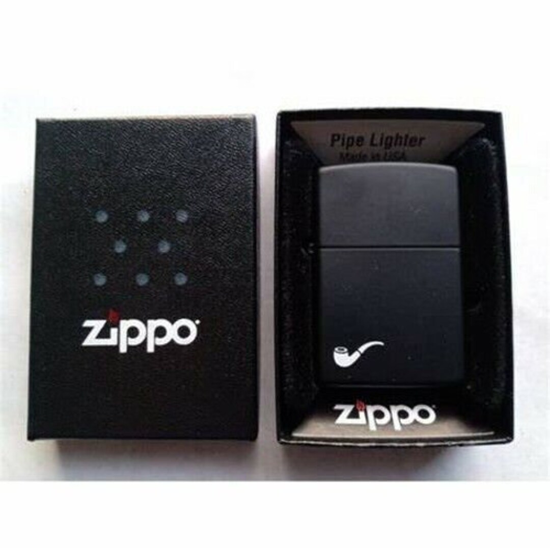 Black Pipe Logo ZIPPO LIGHTER W/fitted Zippo Pipe Insert - Etsy