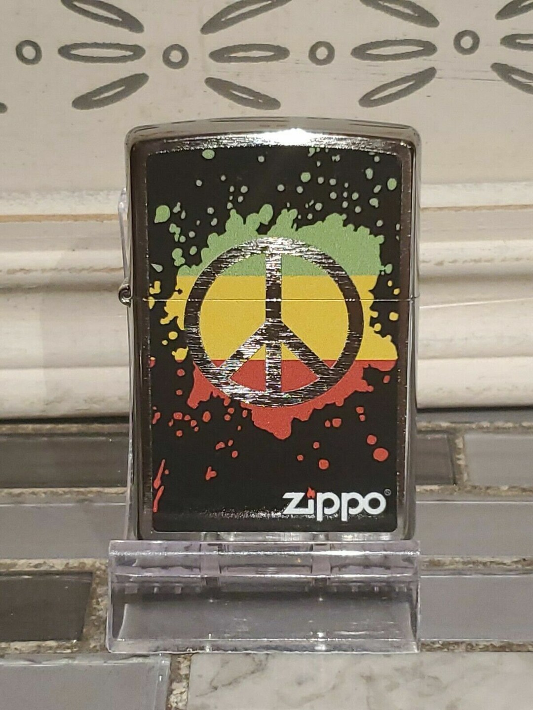 Rare Retired 2017 Peace Sign Zippo Lighter - Etsy