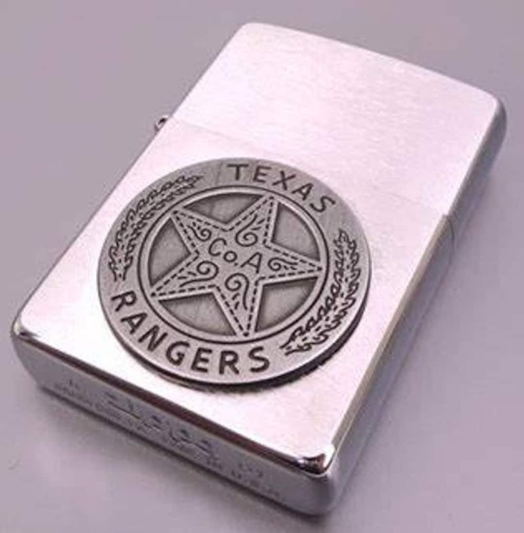 Rare 2002 Law Enforcement Texas Rangers Emblem Zippo Lighter - Etsy UK