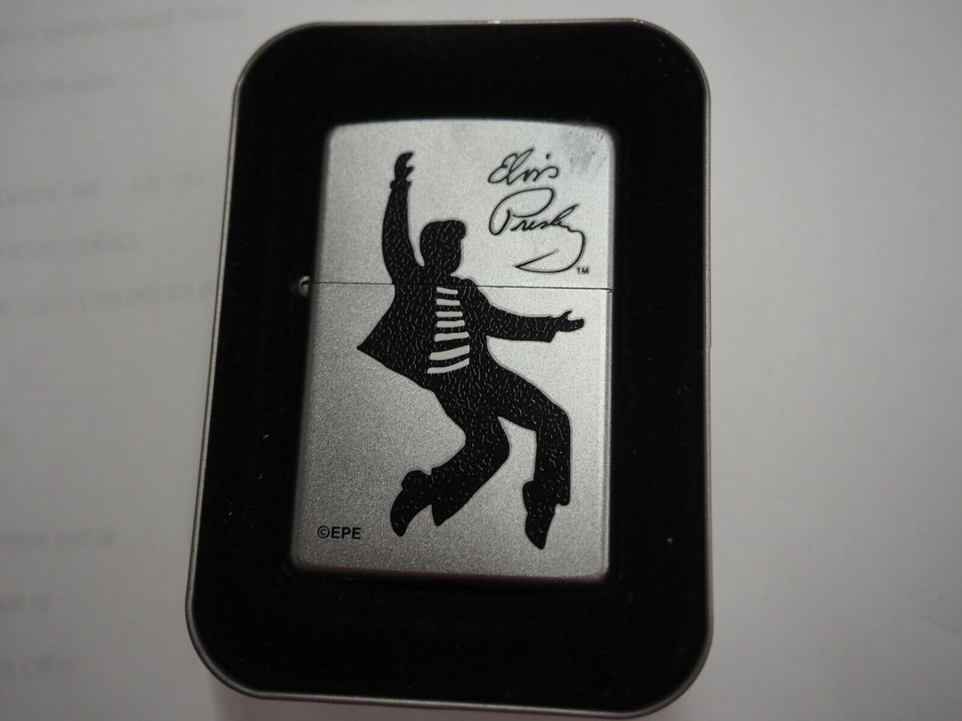Rare Retired Elvis Dancing Zippo Lighter - Etsy