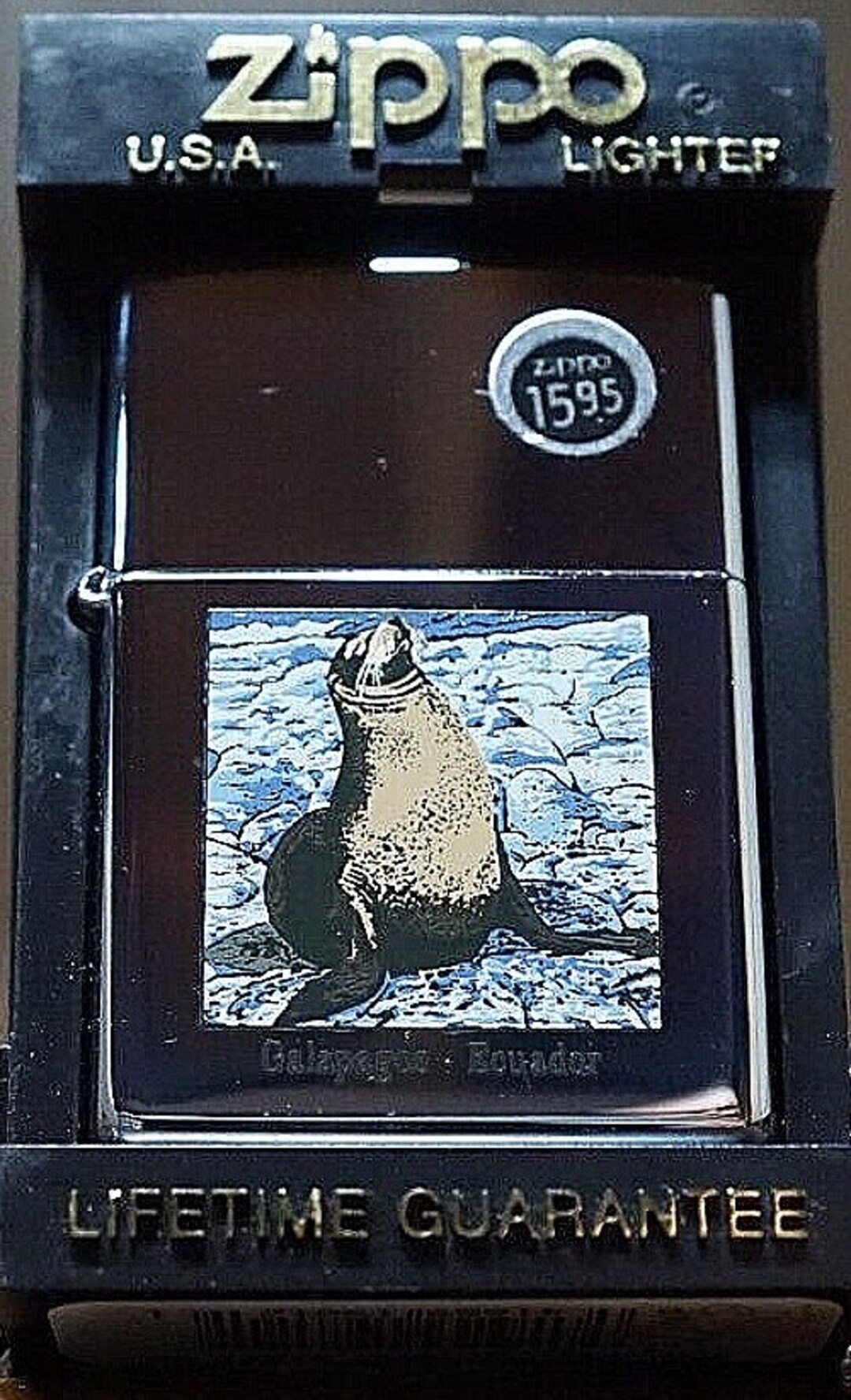 Ultra Rare 1996 Sea Lion GALAPAGOS ECUADOR Zippo Lighter - Etsy