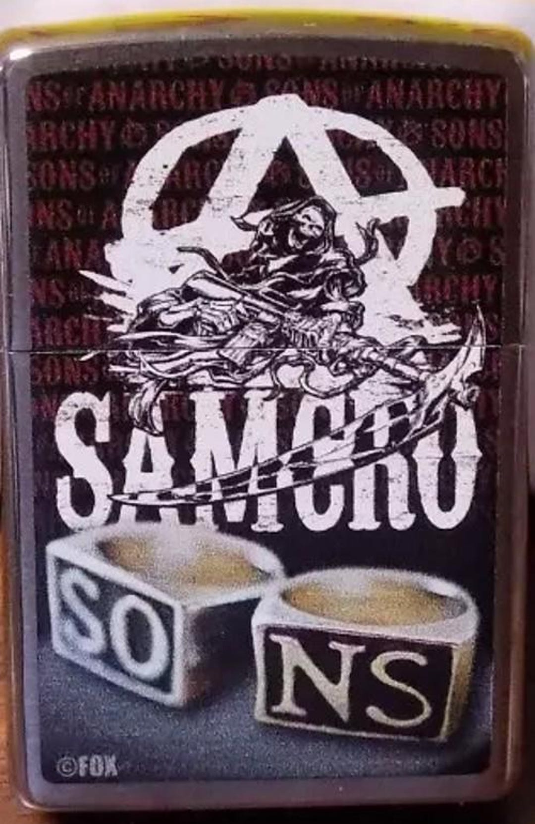 Rare Limited Edition Sons of Anarchy Samcro Rings Zippo Lighter - Etsy