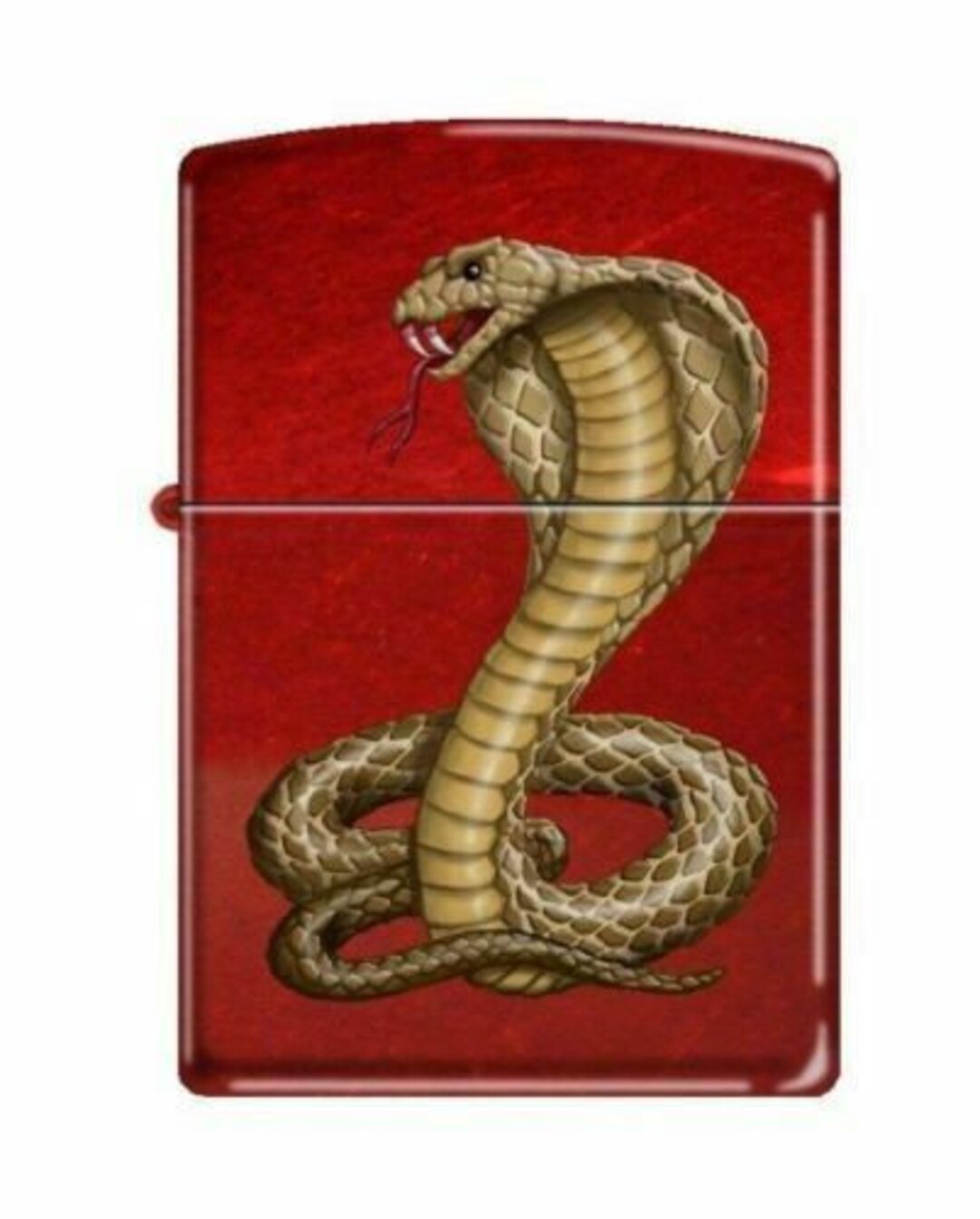 Candy Apple Red Cobra Zippo Lighter - Etsy