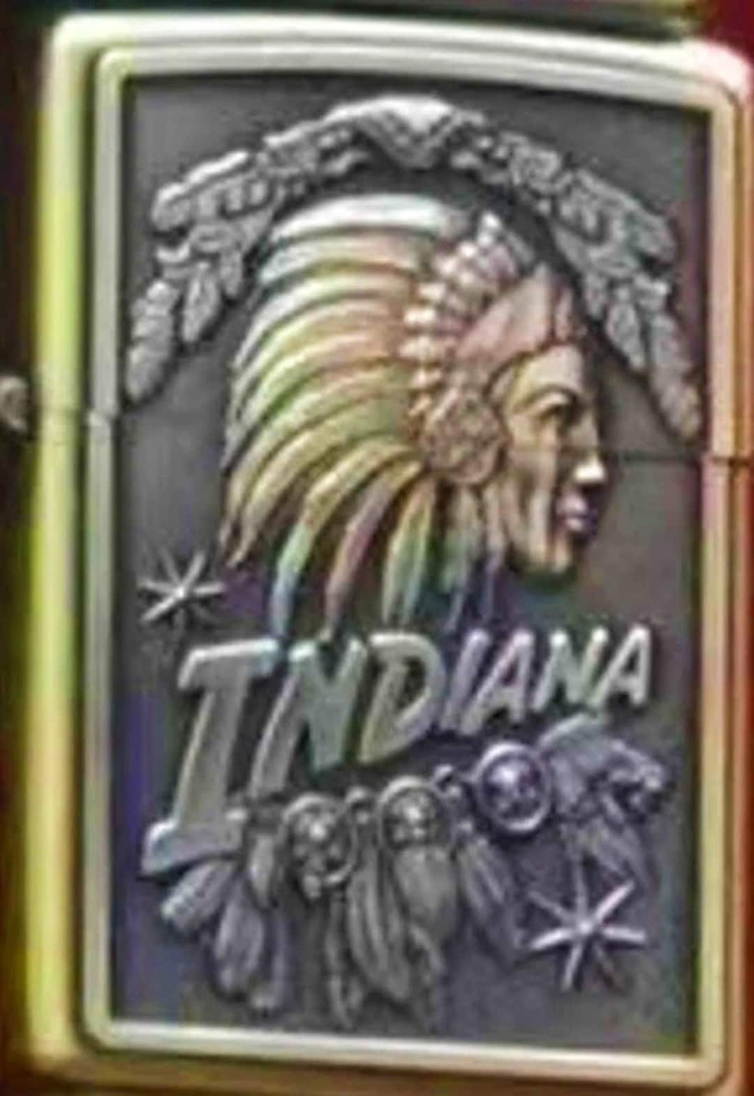 Amazing Brass Finish Indian Chief Case Lighter - Etsy