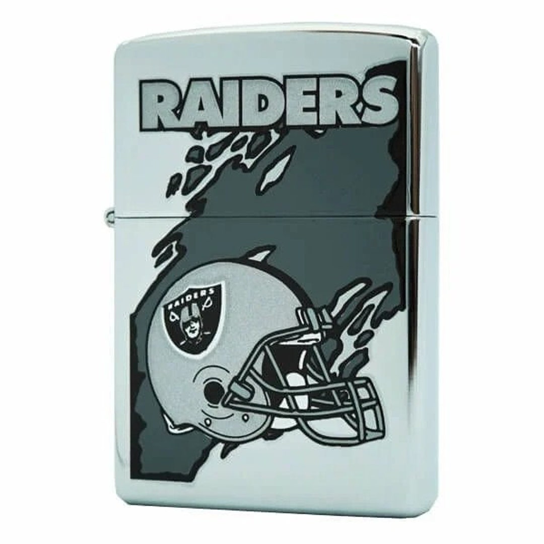 Rare 1999 NFL Oakland Raiders Football Zippo Lighter - Etsy
