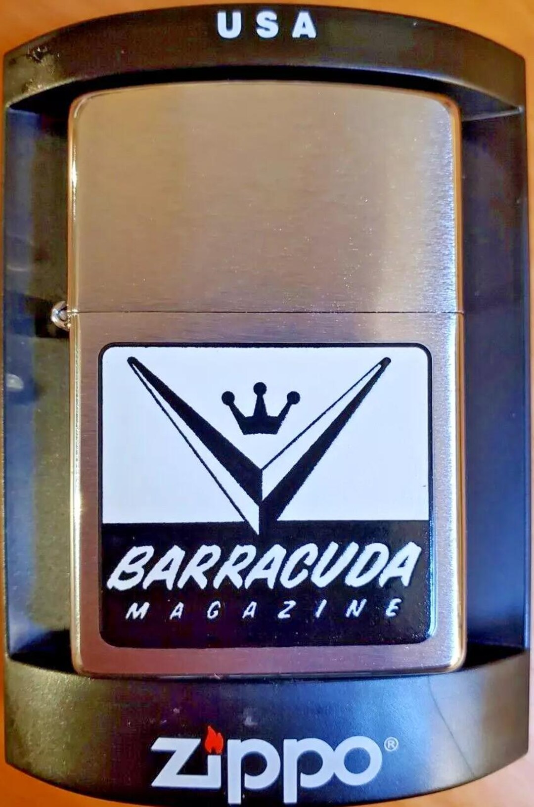 Barracuda Magazine Zippo Lighter Glow in the Dark 36/50 NIB Sealed ...