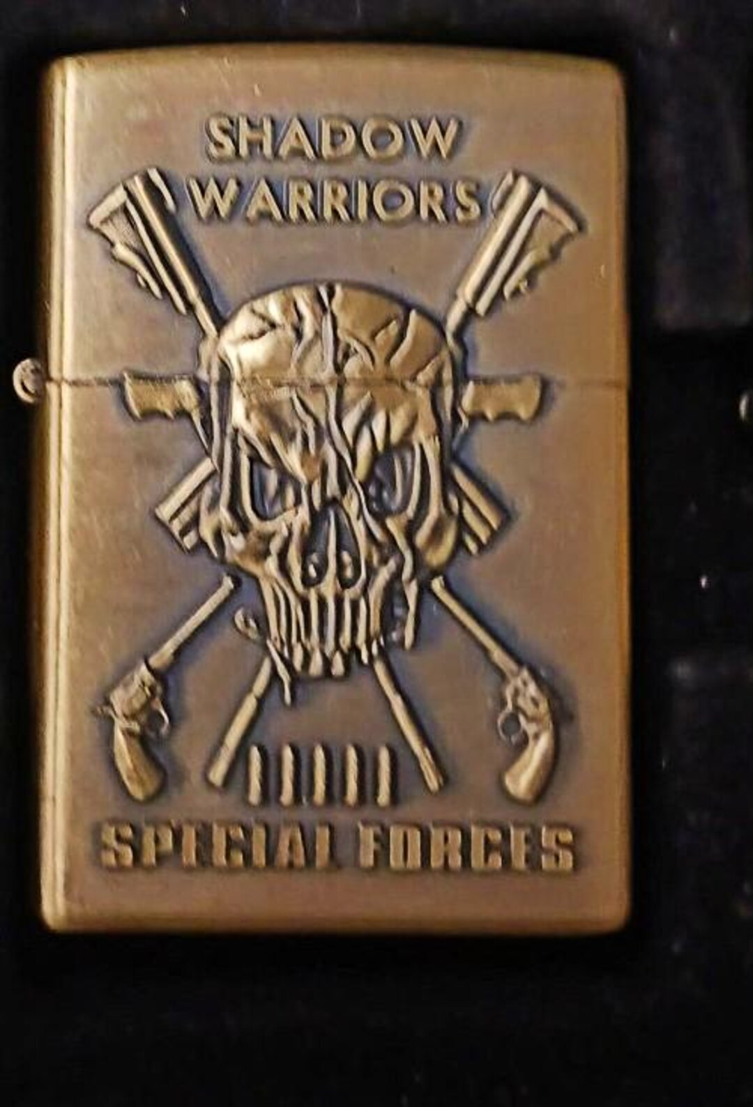Amazing Brass Finish Special Forces Shadow Warriors Case Lighter - Etsy
