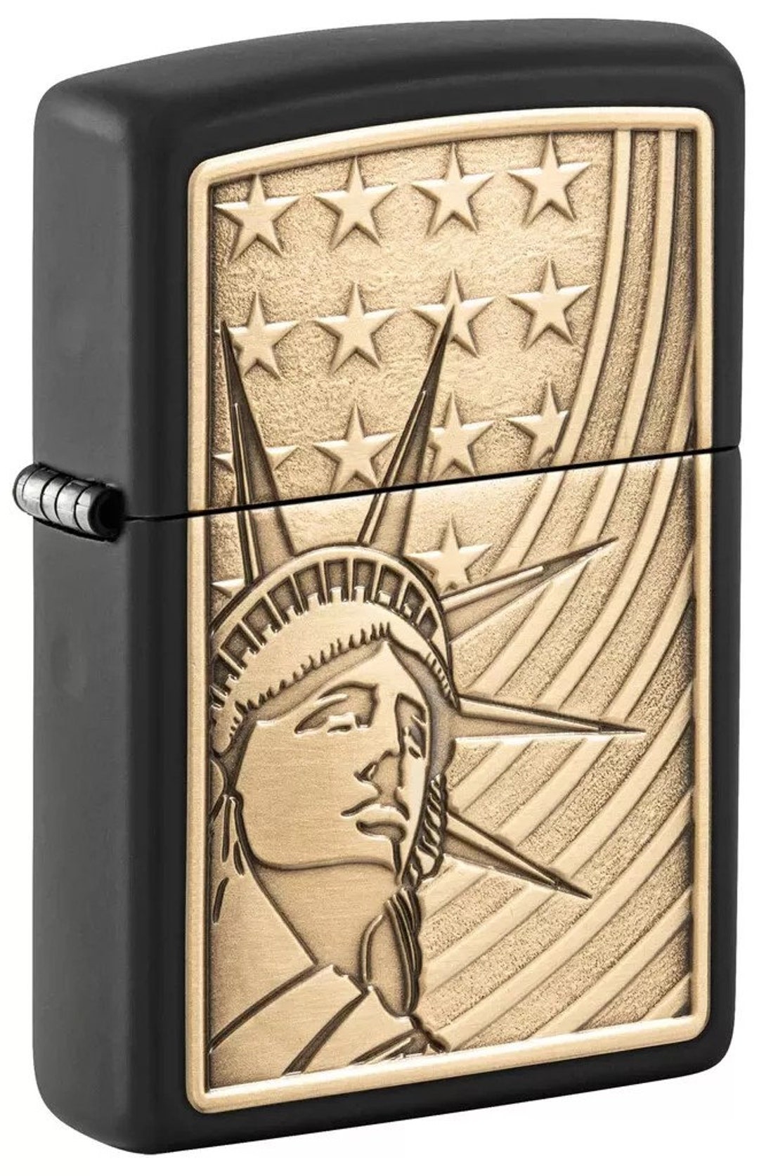 Amazing Statue of Liberty Brass Emblem Zippo Lighter - Etsy