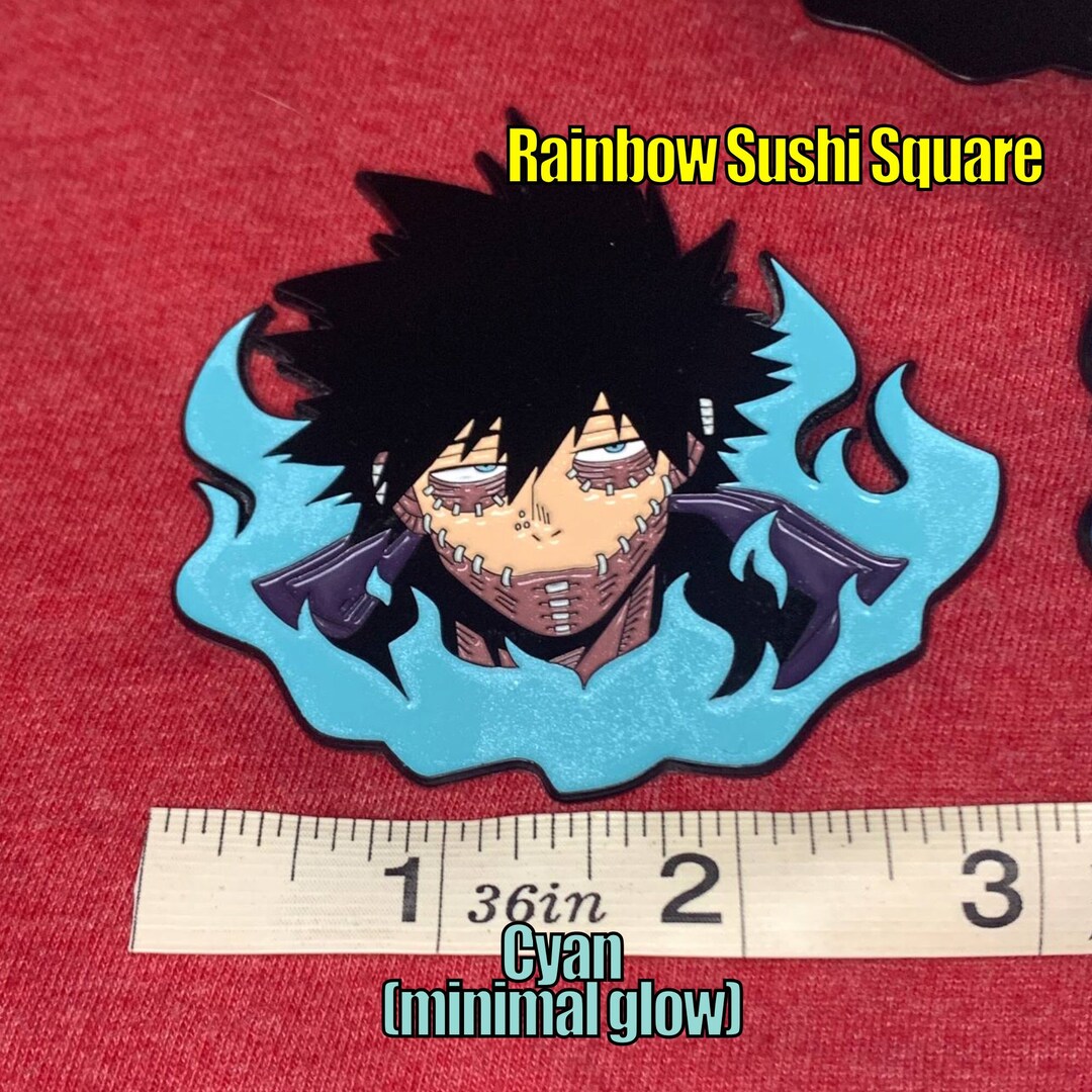 Pin - Oh Lord Jesus, It's a Blue Fire! | Anime Soft Enamel Pin | MHA ...