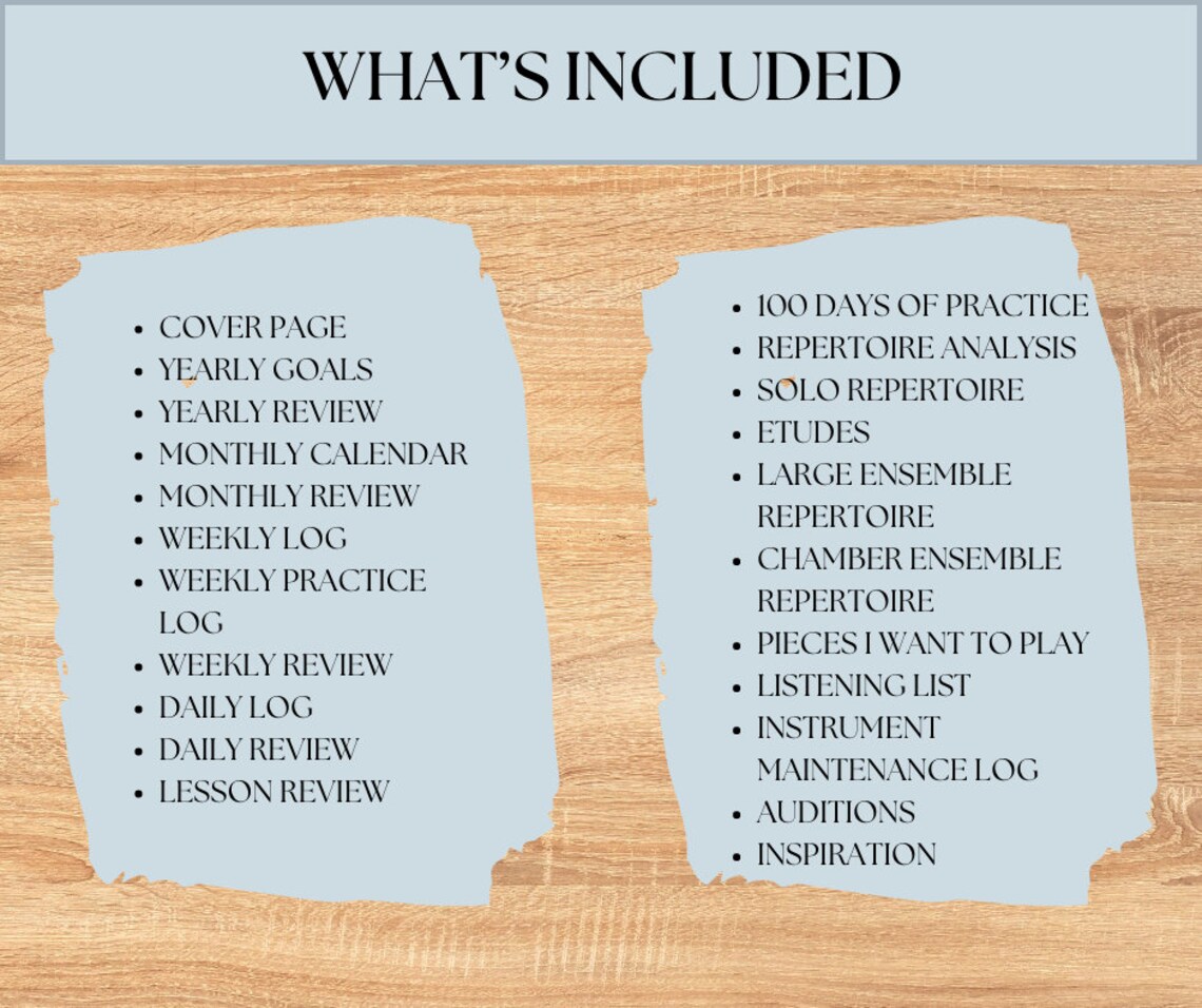 Blue Printable Practice Journal - Etsy