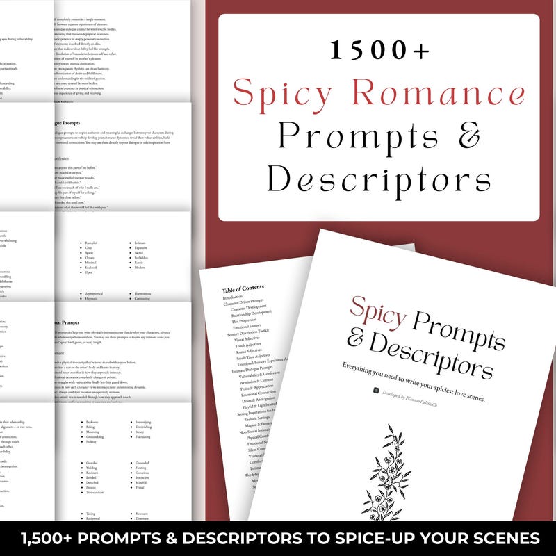 Character Prompt Guide - Etsy