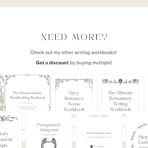 Ultimate Fantasy World-building Workbook | Novel Planning Journal | 20 ...