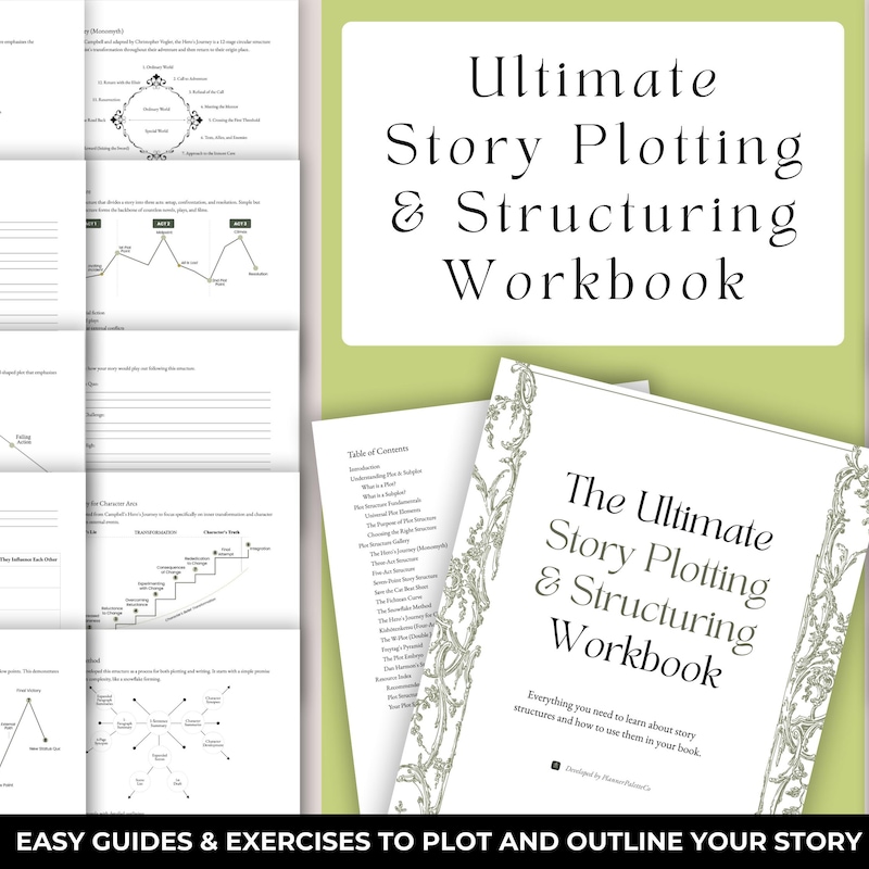 Plot and Structure Workbook - Etsy UK