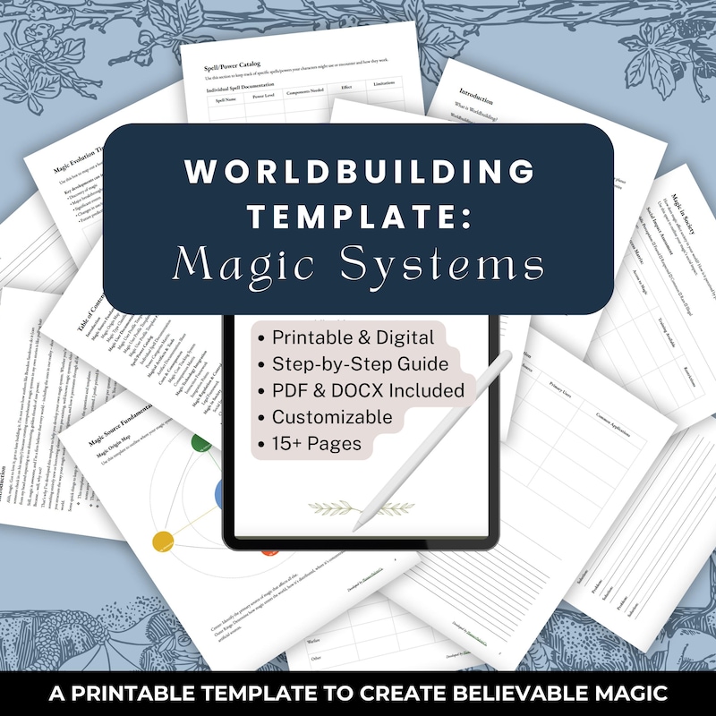 Magic System Book - Etsy