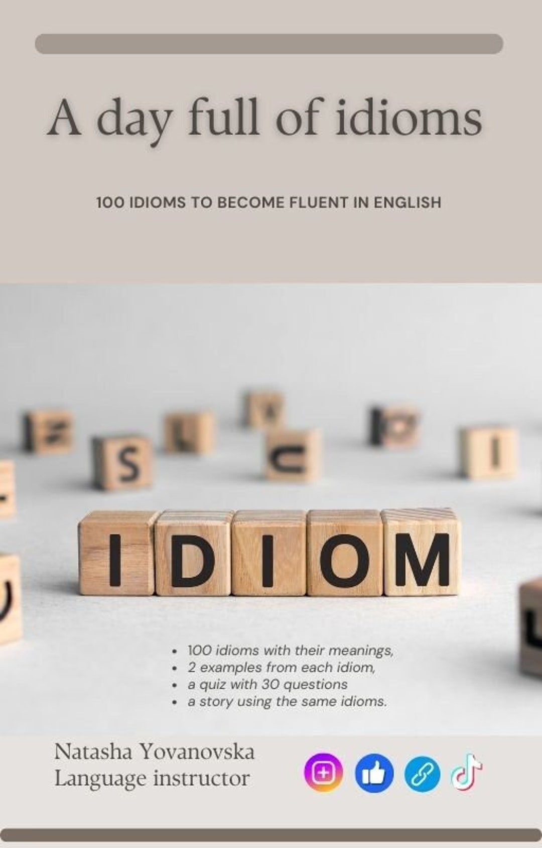 A Day Full of Idioms - Etsy