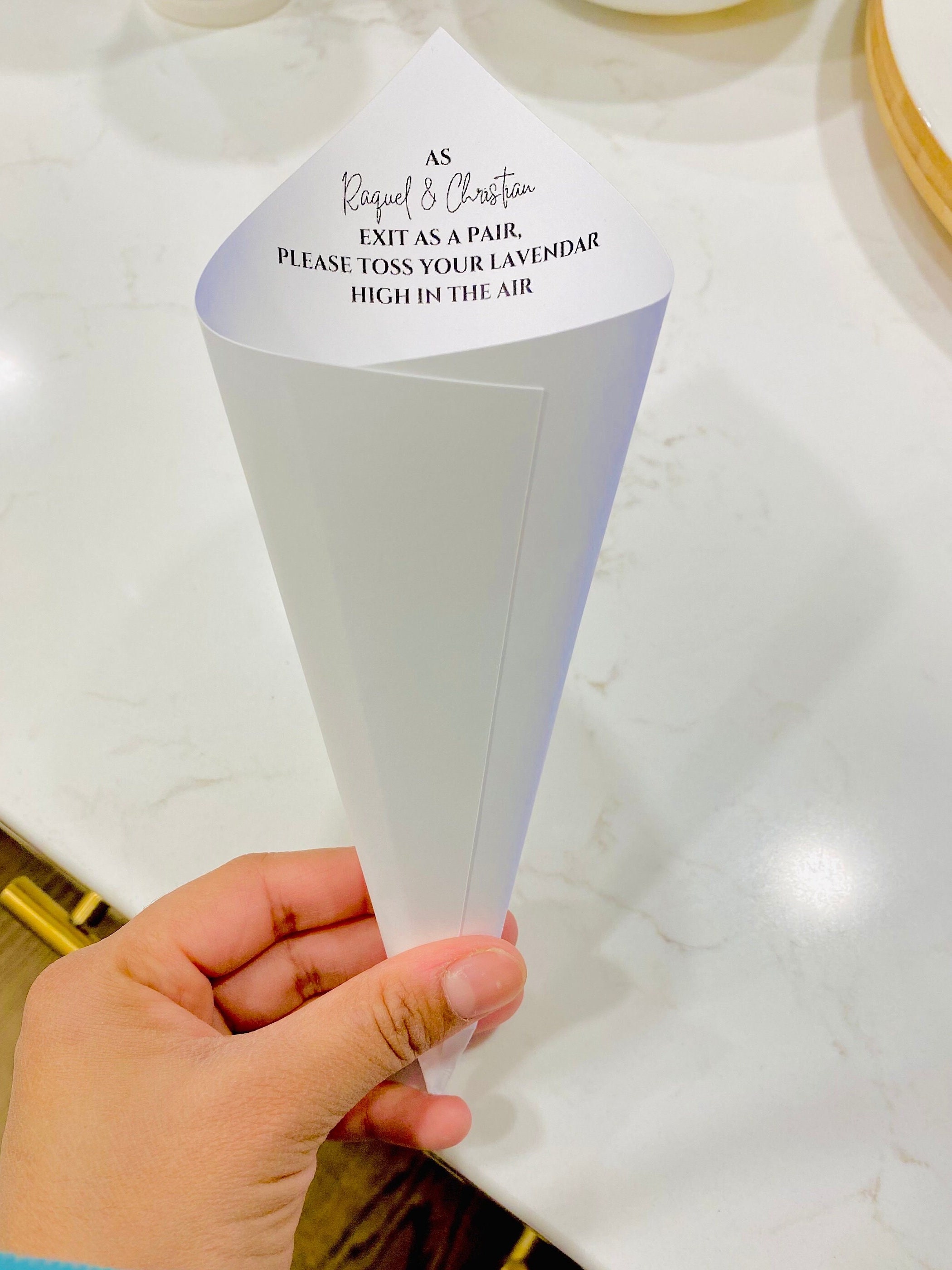 Petals Cones Wedding Petal Cones Confetti Cones Flower Confetti Cones ...