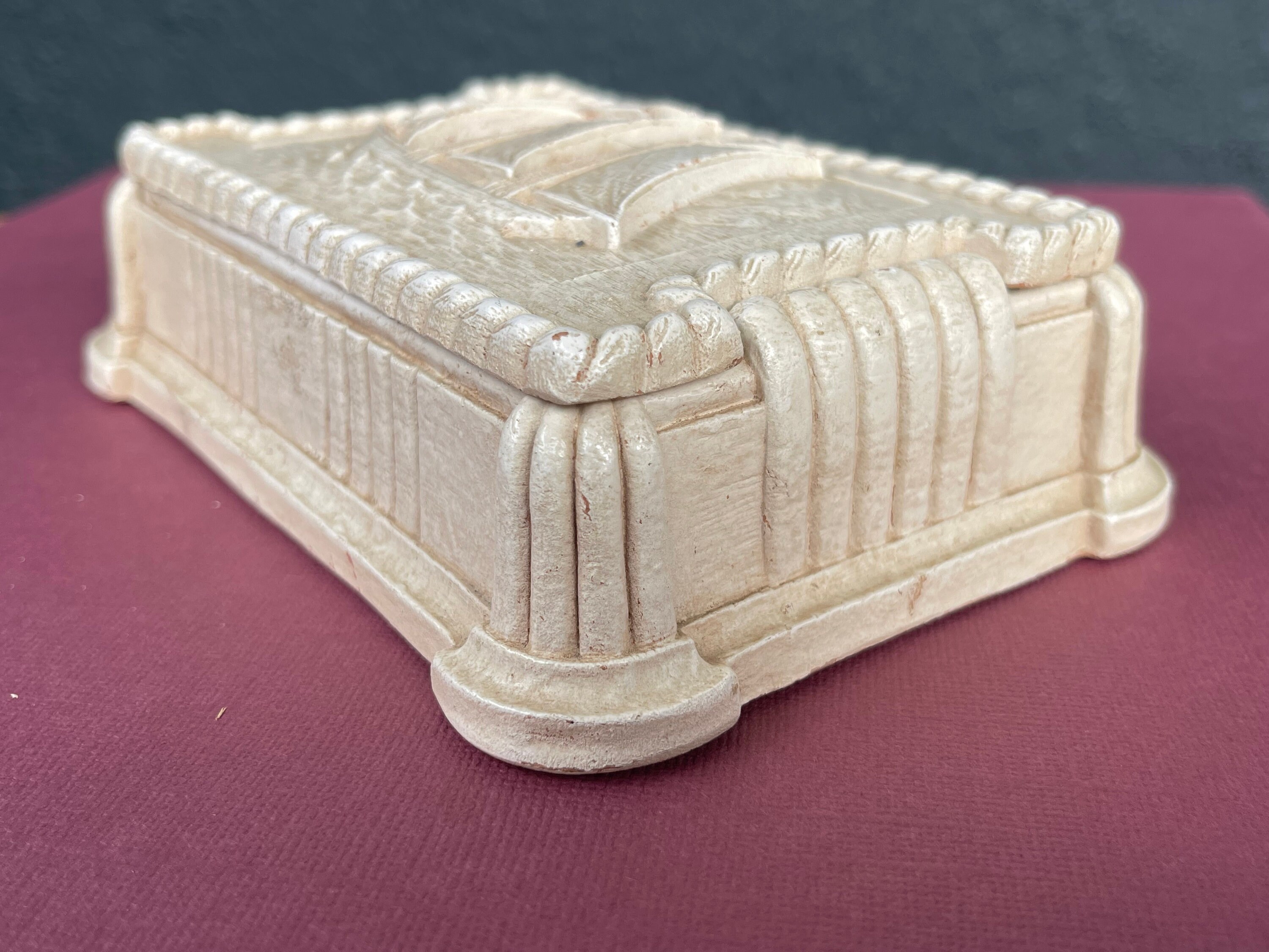 1940s Syroco Wooden Maritime Box With Lid Trinket or - Etsy