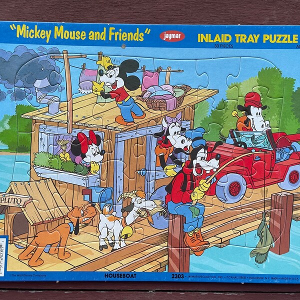 Mickey Mouse and Friends Puzzles - Etsy