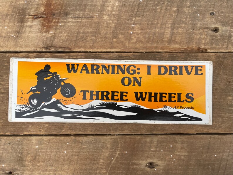 80s & 90s Bumper Stickers Multiple Themes Vintage New Old - Etsy