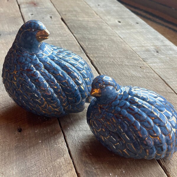 Ceramic Quail - Etsy