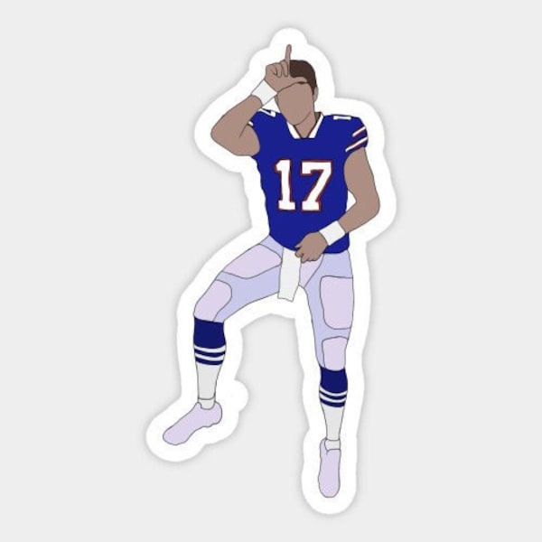 Josh Allen Sticker - Etsy