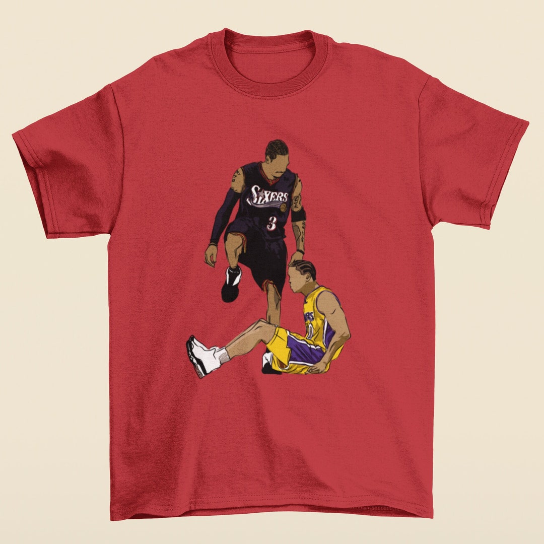 Allen Iverson Step Over Sketch T-shirt - Etsy
