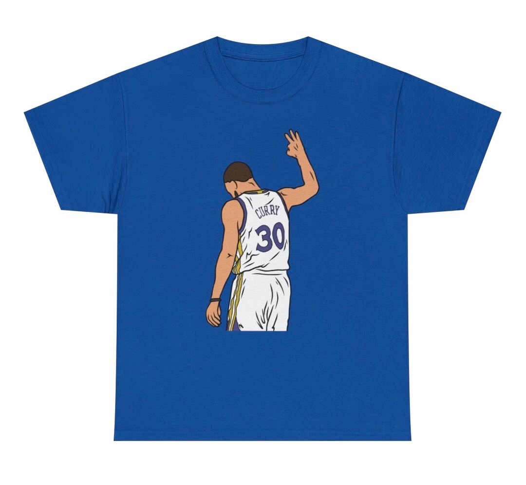 Steph Curry 3 Pointer Celebration T-shirt - Etsy