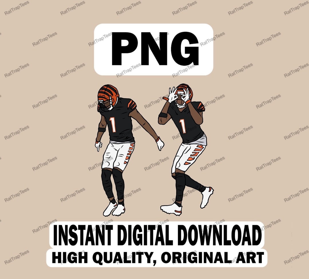 Jamarr Chase Griddy Png File High Quality Digital Download For Personal Use Etsy