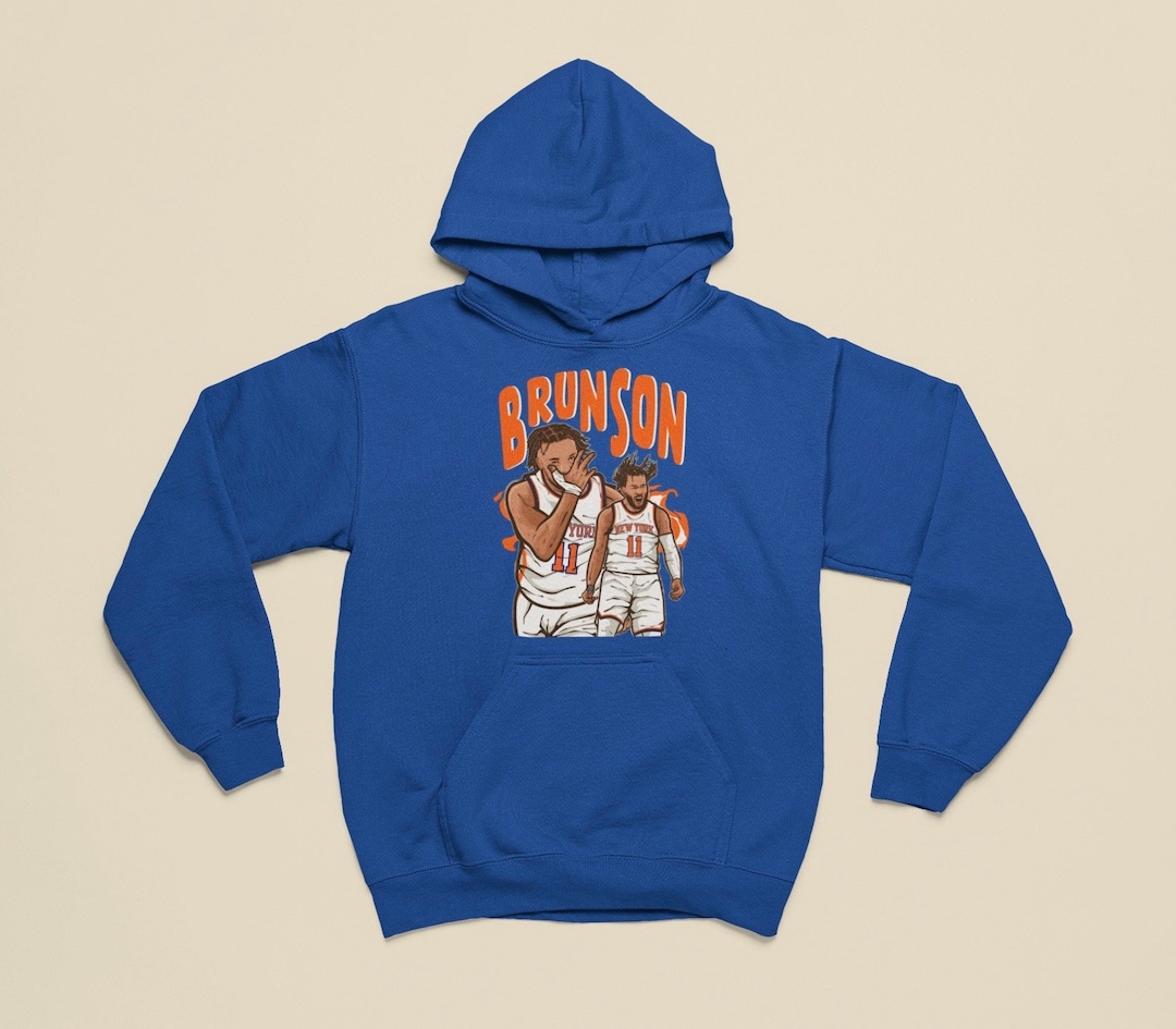 Jalen Brunson Cartoon Hoodie - Etsy