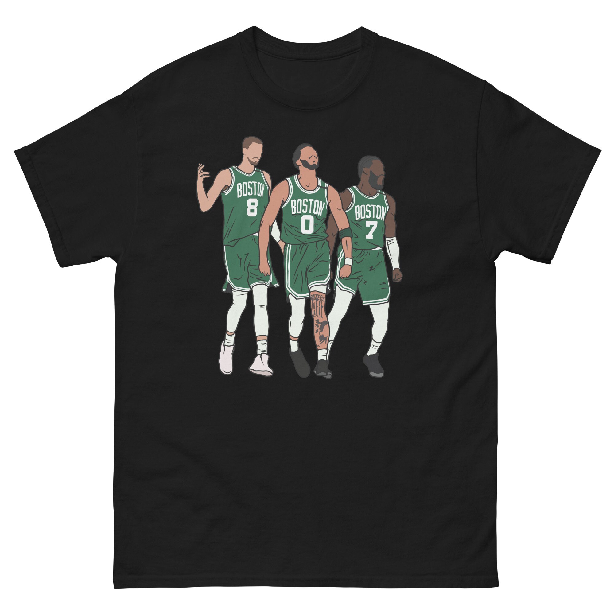Kristaps Porzingis Jayson Tatum & Jaylen Brown Big 3 Boston - Etsy
