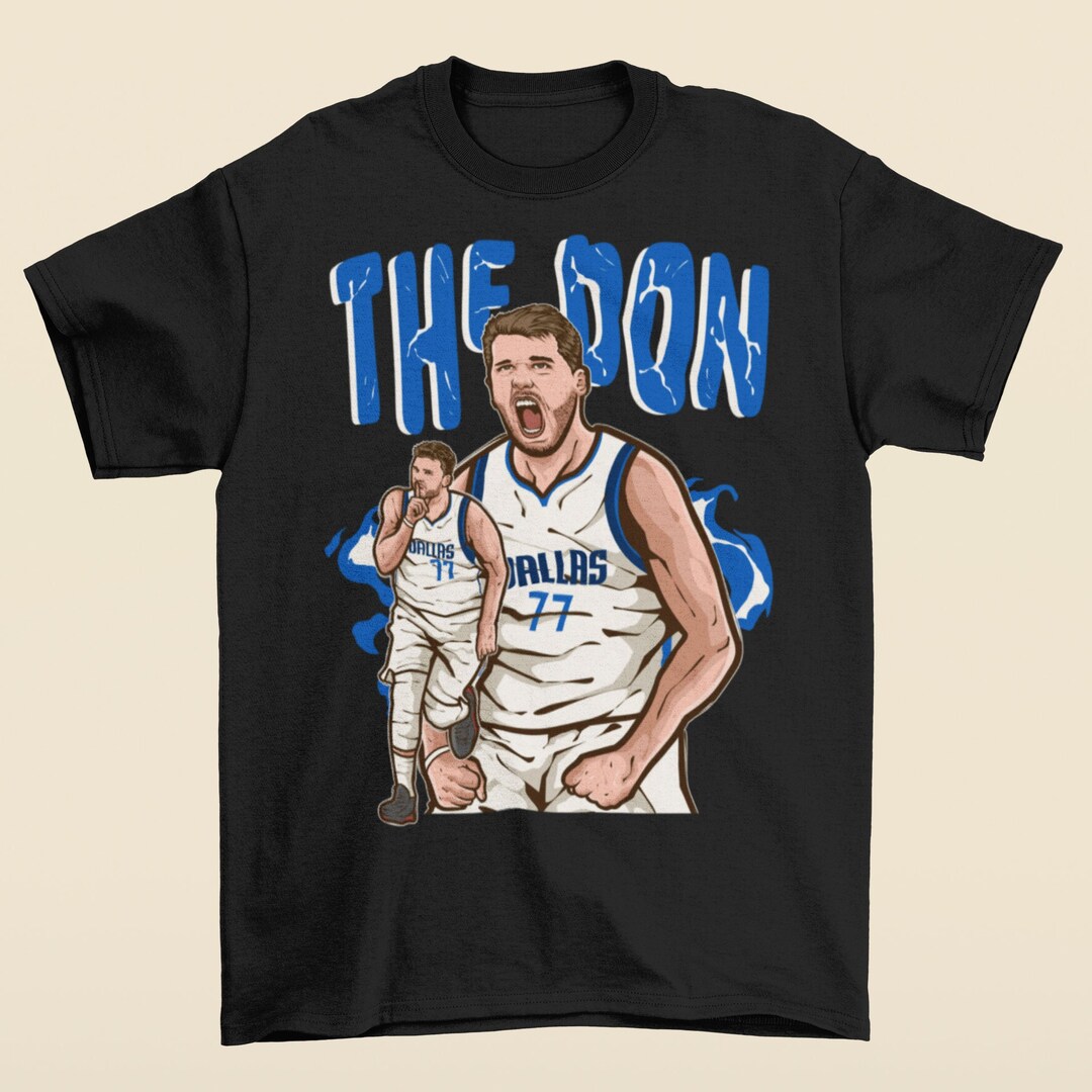 Luka Doncic the Don Cartoon Style T-shirt - Etsy