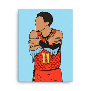 Trae Young ice Trae Canvas Print - Etsy