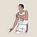 Austin Reaves 3 Point Celebration Glossy Sticker 3, Water Resistant ...