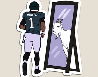 Lebron James Mirror GOAT Miami Glossy Sticker 3, Water Resistant Laptop ...