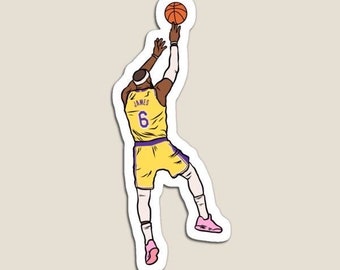 Vince Carter Dunk Glossy Sticker 3, Water Resistant Laptop and Water ...