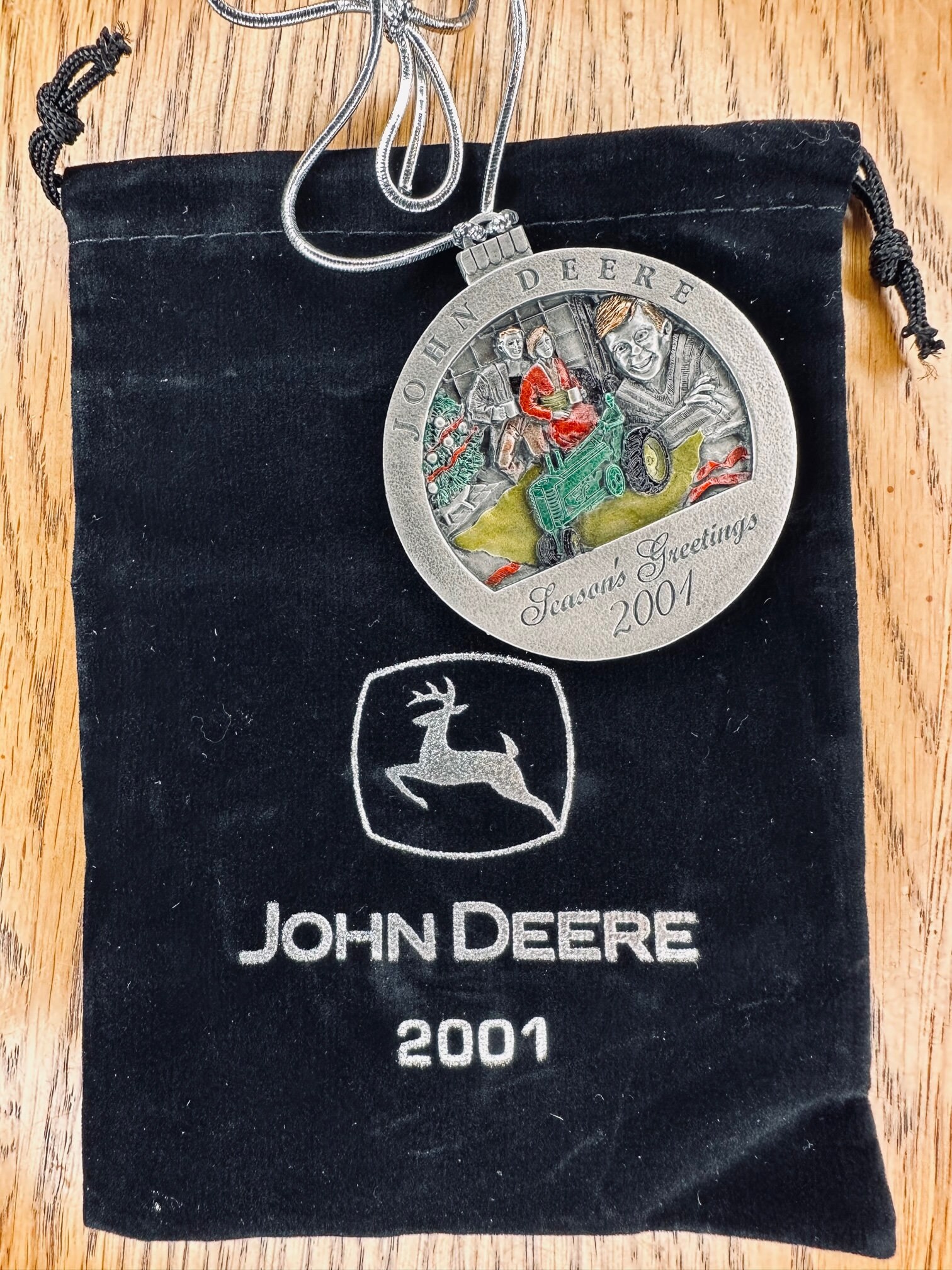 Vintage 2001 John Deere Christmas Ornament - Etsy