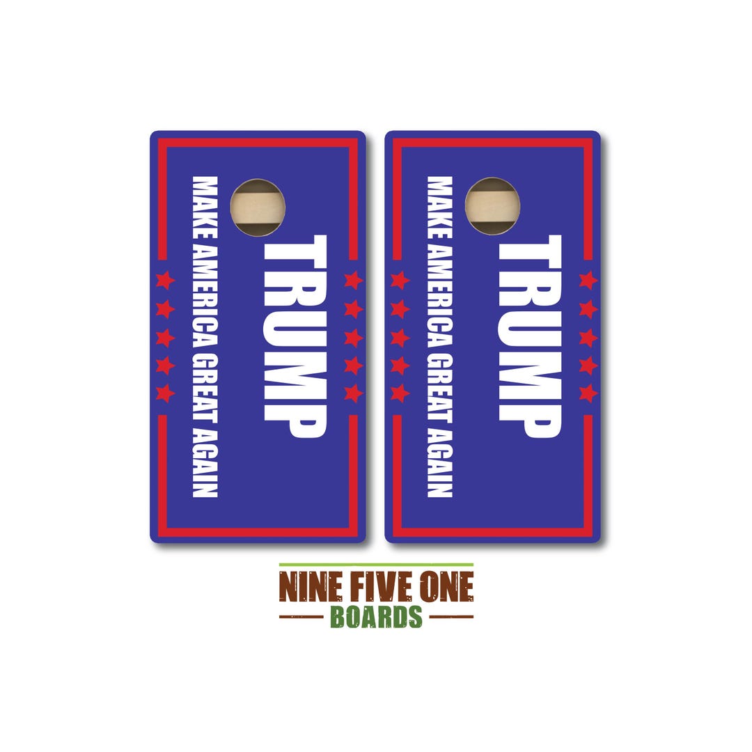 Pro Style, Regulation Sized, Baltic Birch, UV Printed, "trump" Quality ...