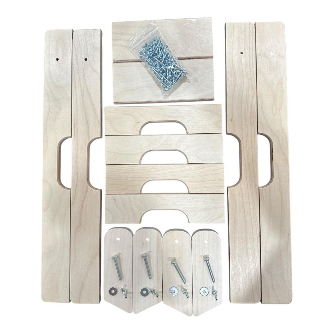 DIY - Mini 12x24 DIY Cornhole Kit - Plain (tops, Frames, Legs, & Leg ...