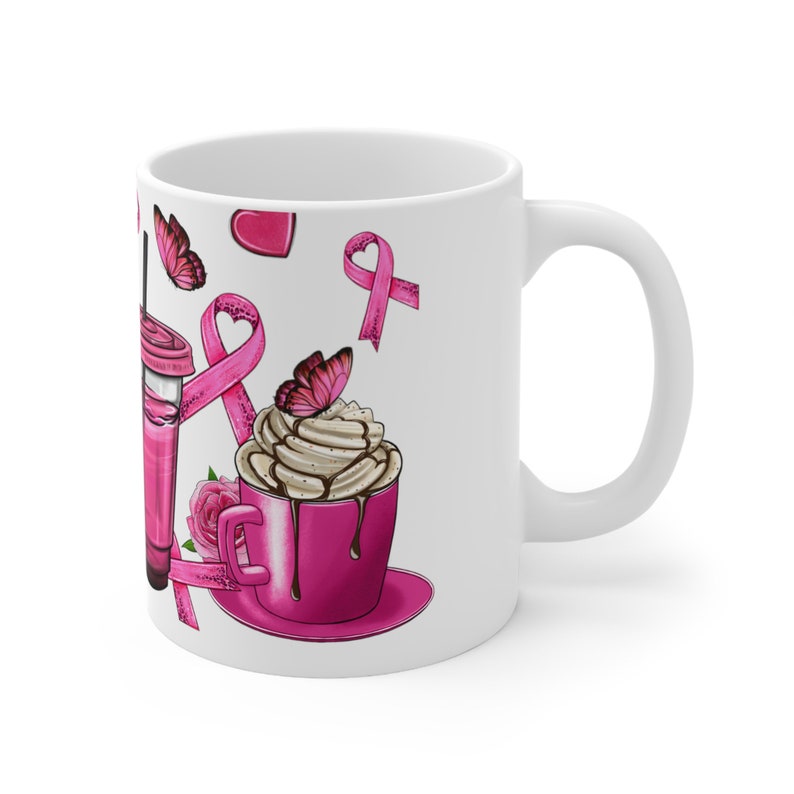 Breast Cancer Mug, Breast Cancer Awareness, Survivors, Support Mug ...