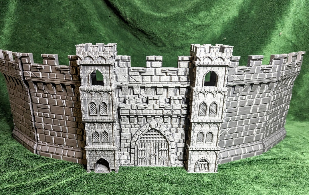 Castle Themed GM Screen - Master's Citadel - 3D Printed PLA - by ...
