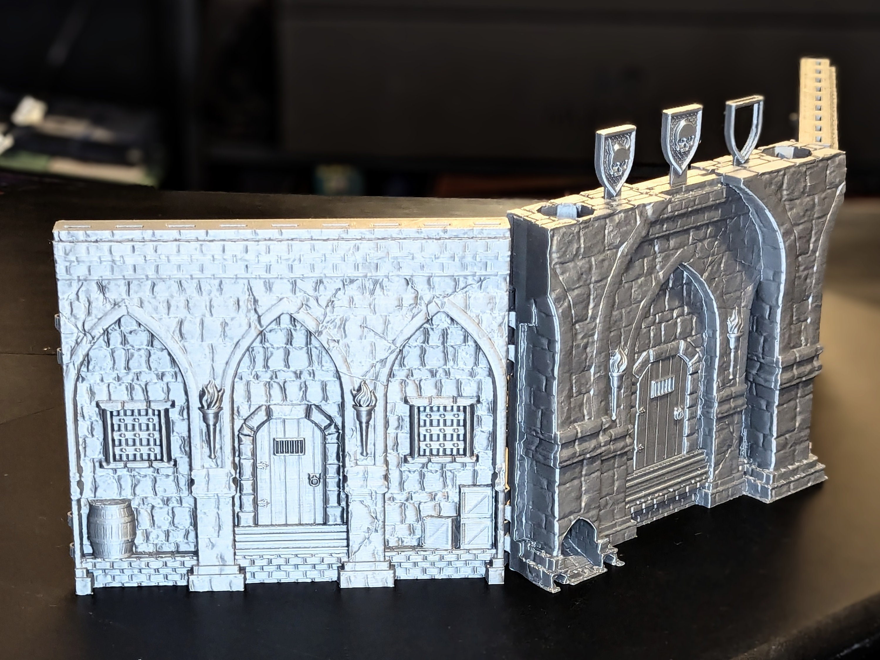 Delver's Dungeon GM Screen 3D Printed Semi-modular DM Screen Designed ...