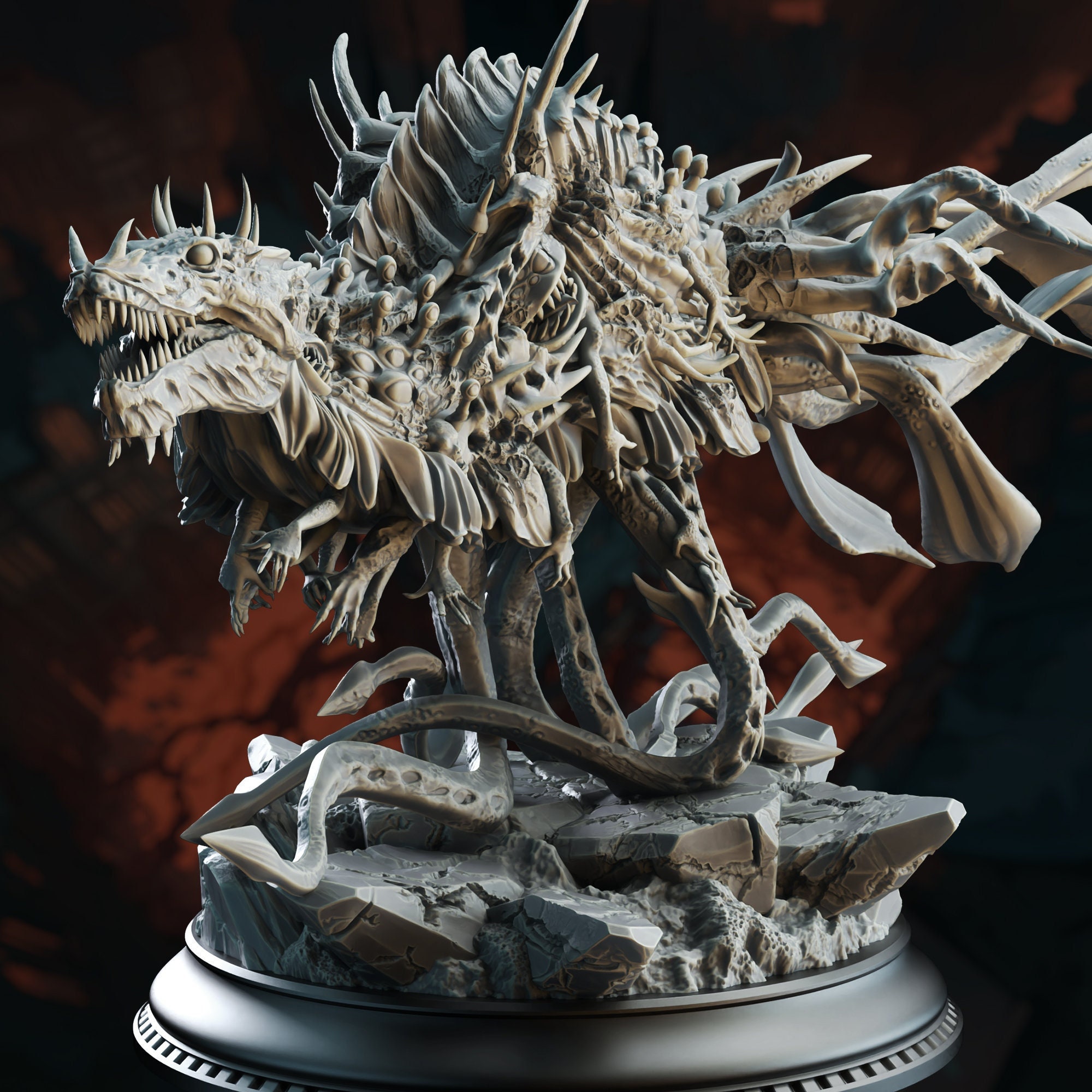 The Ark of the Enlightened - Eldritch Monster - 32mm Scale - TTRPG ...