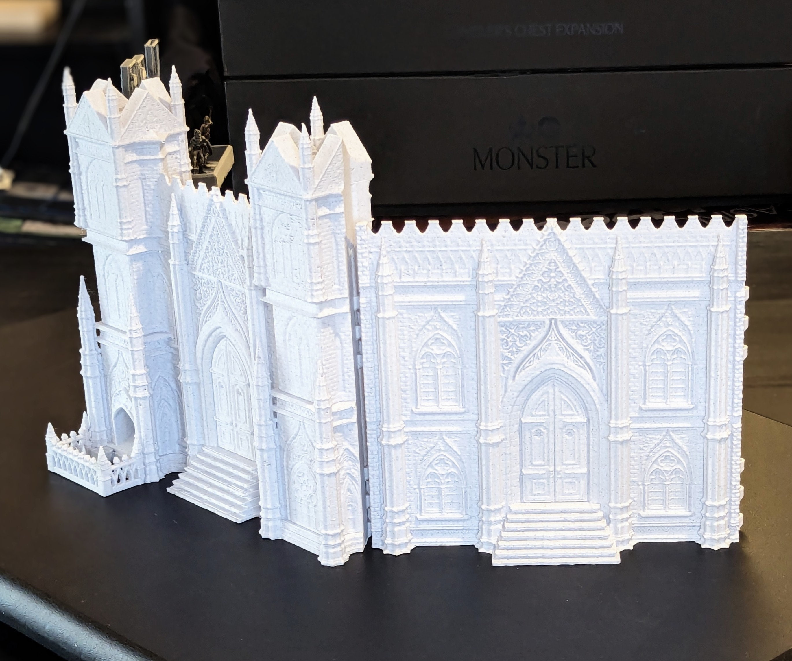 Gothic Cathedral GM Screen - 3D Printed PLA - by Fatesend - Approx. 7-8 ...