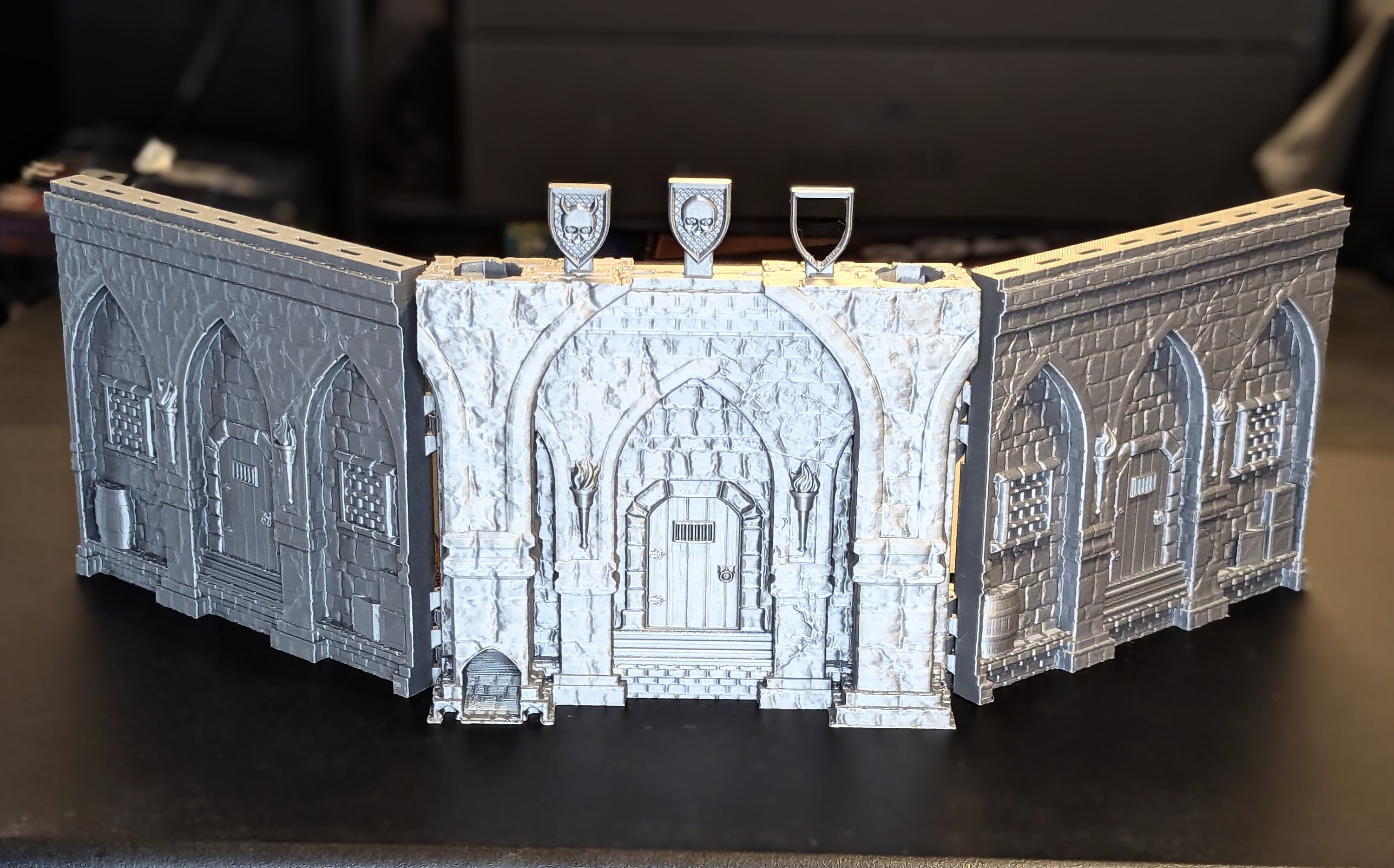 Delver's Dungeon GM Screen 3D Printed Semi-modular DM Screen Designed ...