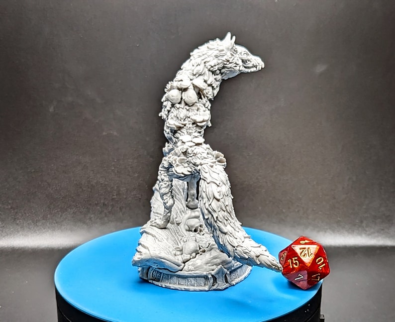 Large Undead Wolf - Lyks, Hades Howl - Witchsong Miniatures - 3D ...