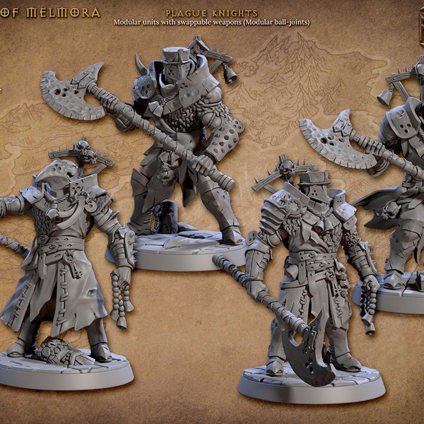 Plague Knights Miniatures - Etsy